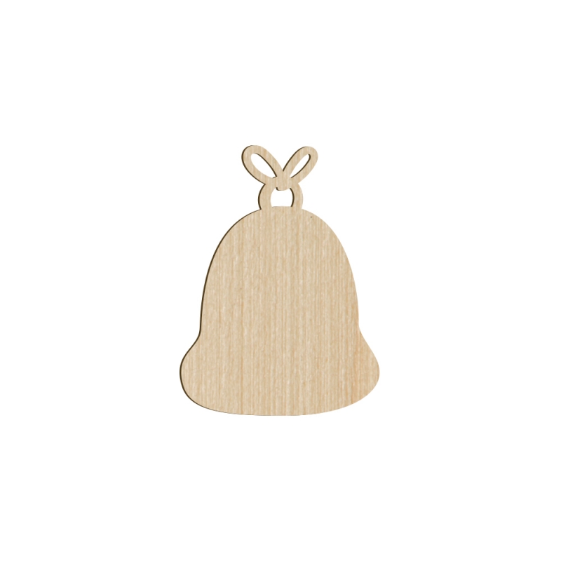 Forme cloche en bois à décorer hauteur 5, 8 ou 12 cm pour vos loisirs ...